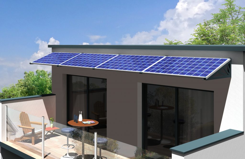 The solar awning - MITJAVILA