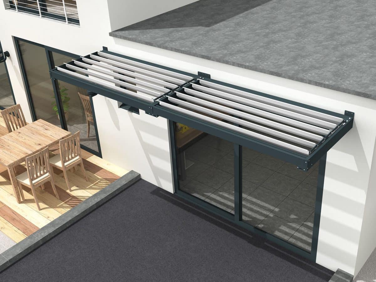 Bioclimatic solar awning | Regulates light flow